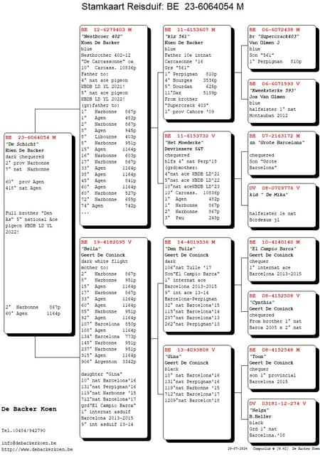 Koen de Backer (Hoevenen) wint 1ste en 2de Prov. Narbonne Jaarlingen ...