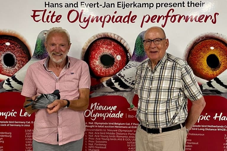 De klasse van de “Nieuwe Olympiade” bij Eijerkamp Hans en Evert-Jan