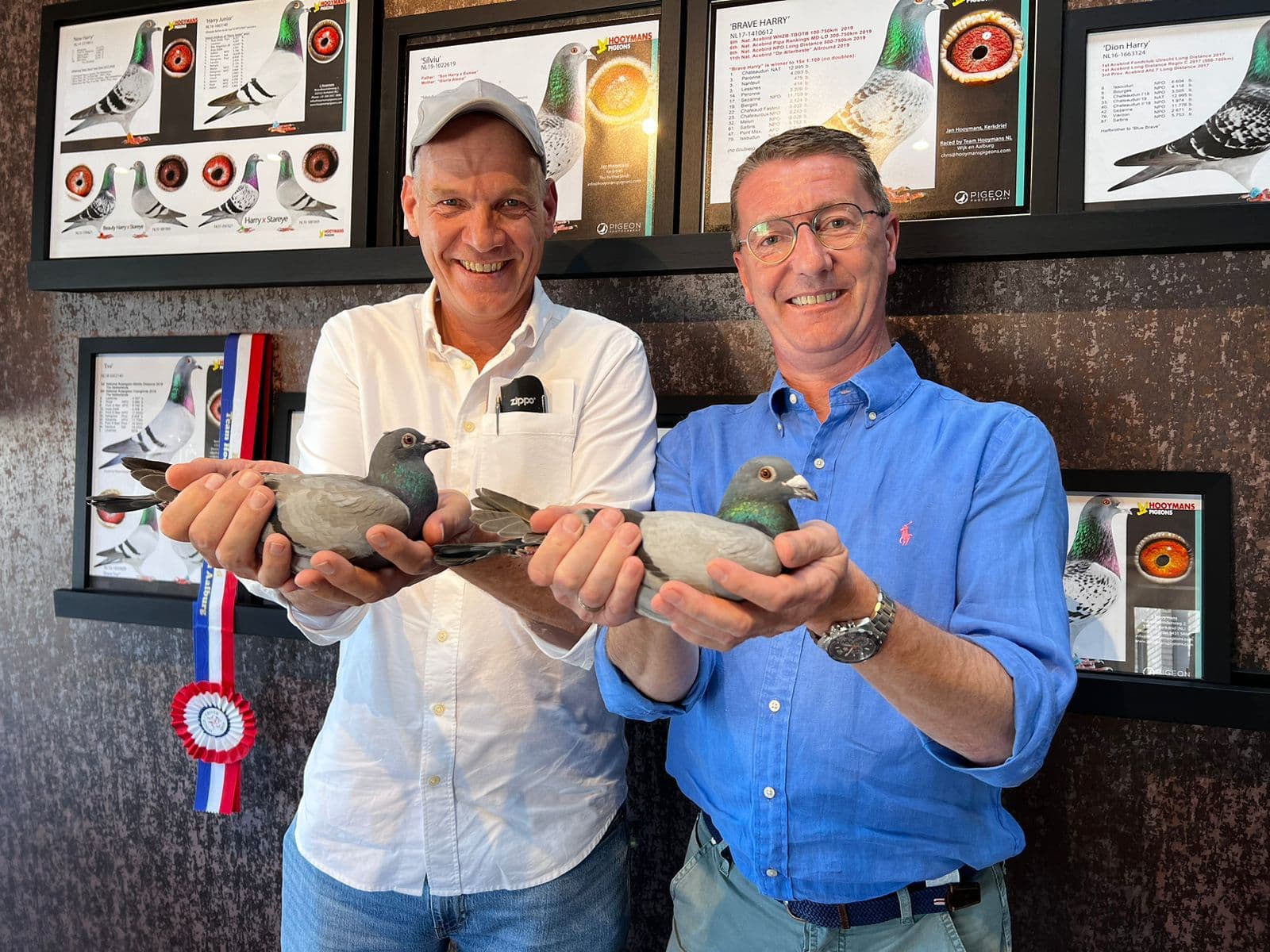 Jo Herbots visits Jan Hooymans in June 2023