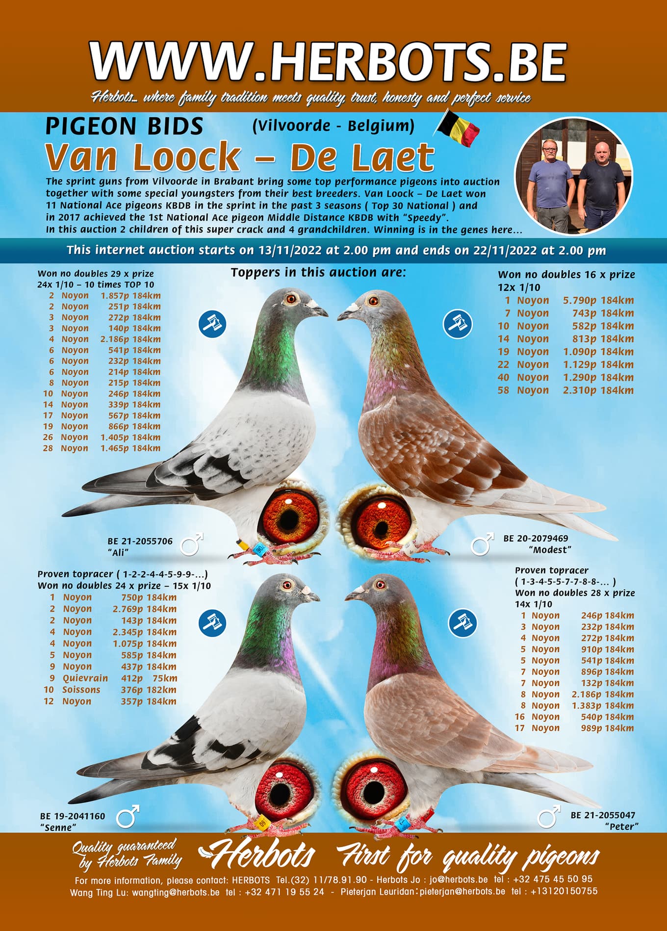 Van Loock – De Laet from Vilvoorde and their sprint guns