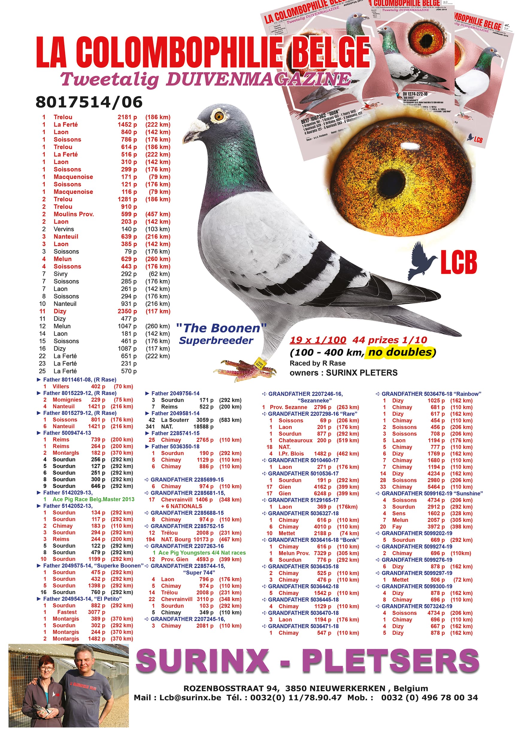 Surinx-Pletsers (Nieuwerkerken - B) “They're always in for a victory”